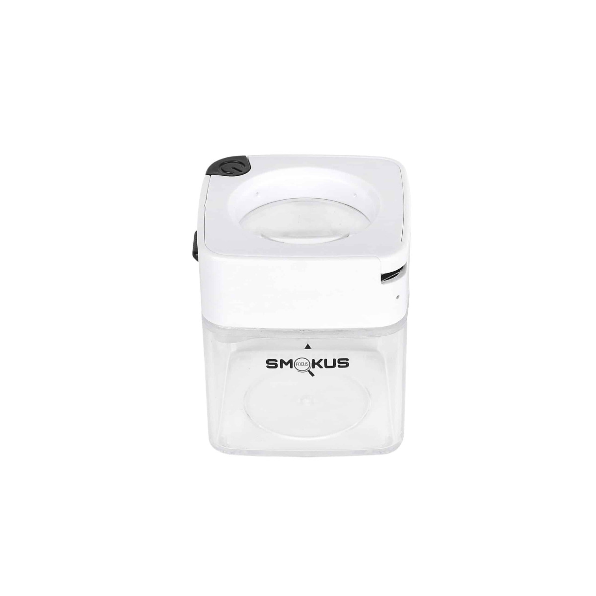 Smokus Focus Comet Jar BIAŁY - Pojemnik LED z lupą