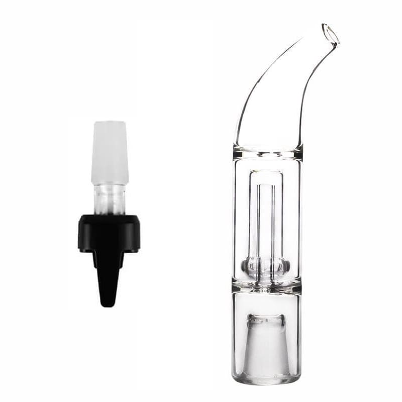 Zestaw bubbler + szklany adapter 14 mm - X-Max V3 Pro